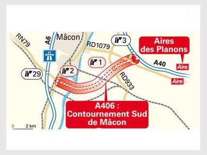 A406 : une mise en service prévue en mars prochain