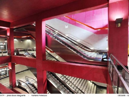 Le nouvel accès « Préfecture » ouvre sur la ligne A du RER