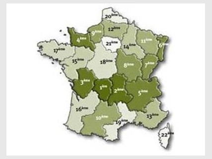 Top des régions les plus engagées dans l' EnR