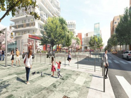Le futur visage du centre-ville de Massy concocté par l'agence 2Portzamparc