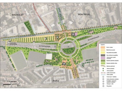 Porte de Montreuil : le plan alternatif contre un projet "anti-nature ...